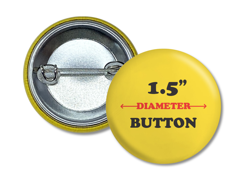 Custom buttons | 24 hour turnaround | Six Cent Press Canada