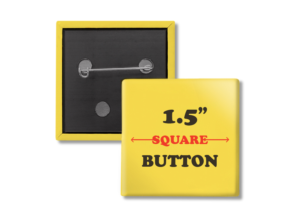 Custom buttons | 24 hour turnaround | Six Cent Press Canada